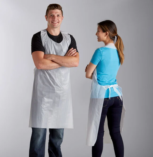 Polyethylene Lab Apron - Box - Aquatic Equipment & Design Inc.