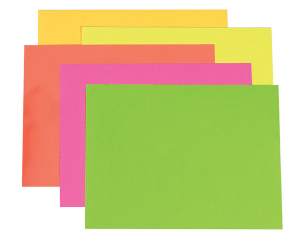 28" x 22" Assorted Color Poster Board - Aquatic Equipment & Design Inc.
